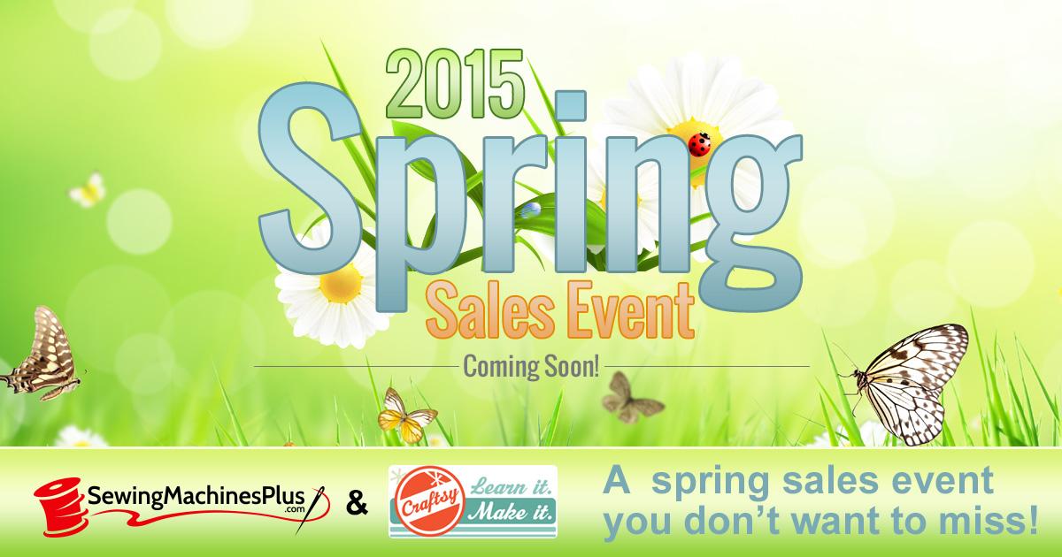 2015 Spring Sales Event