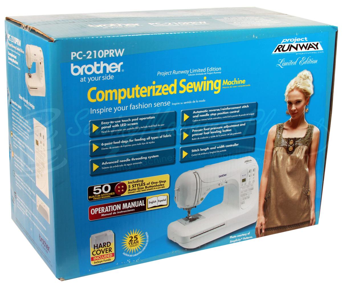 Brother PC-210PRW Sewing Machine as seen on Project Runway