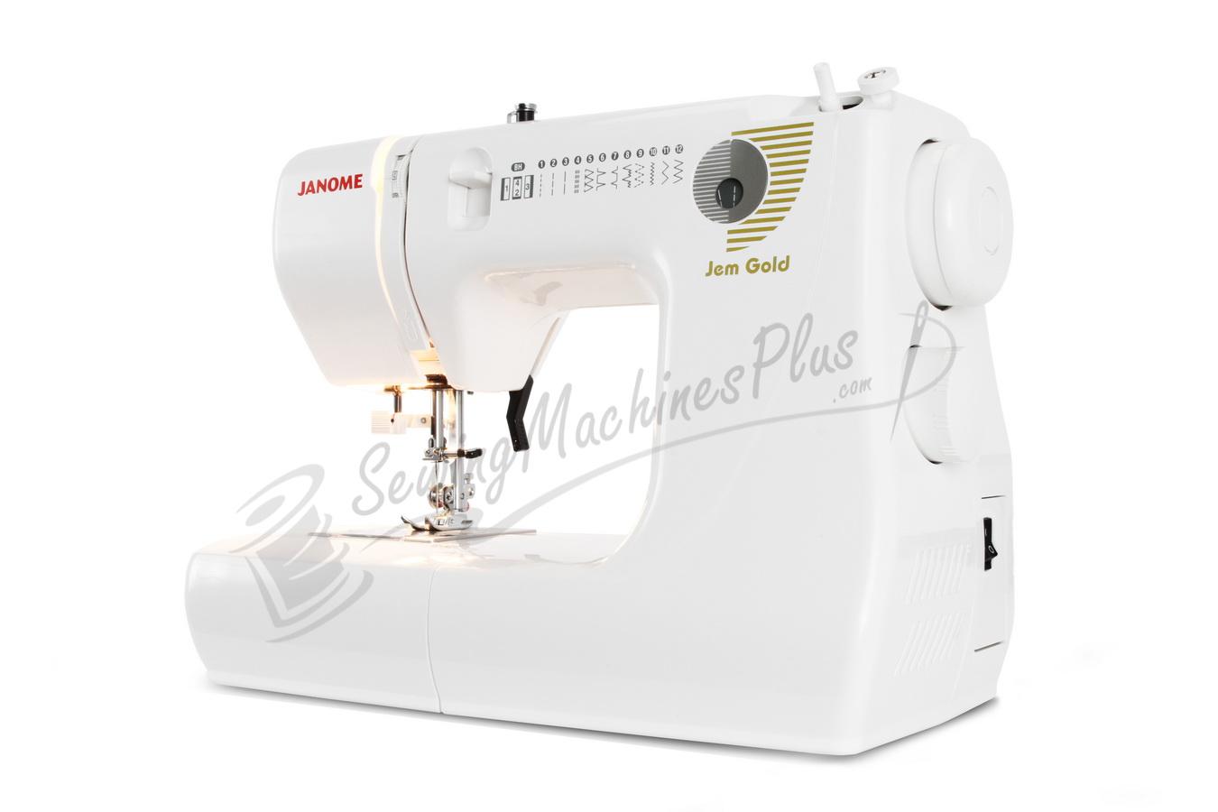 Janome Jem Gold 660 and Memory Craft 6500P Computerized Sewing Machine ...