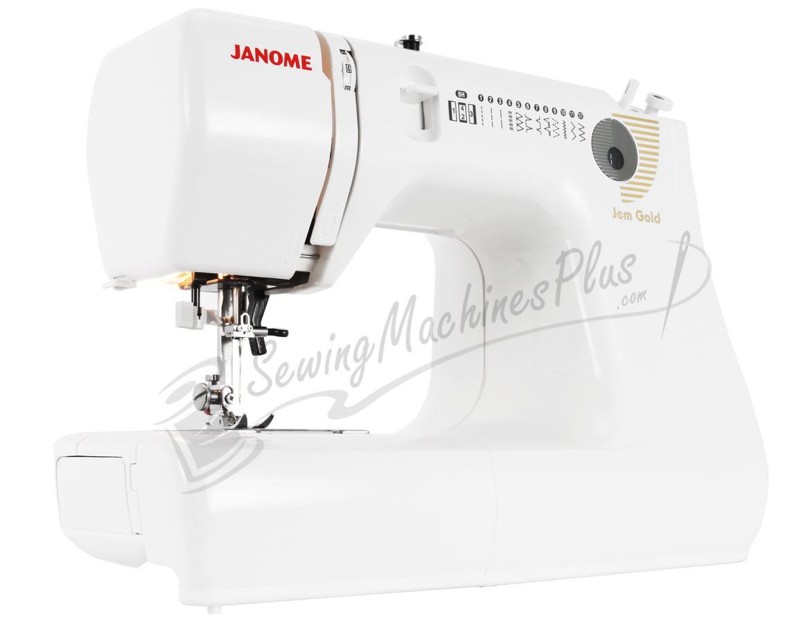 Janome Jem Gold 660 and Memory Craft 6500P Computerized Sewing Machine ...