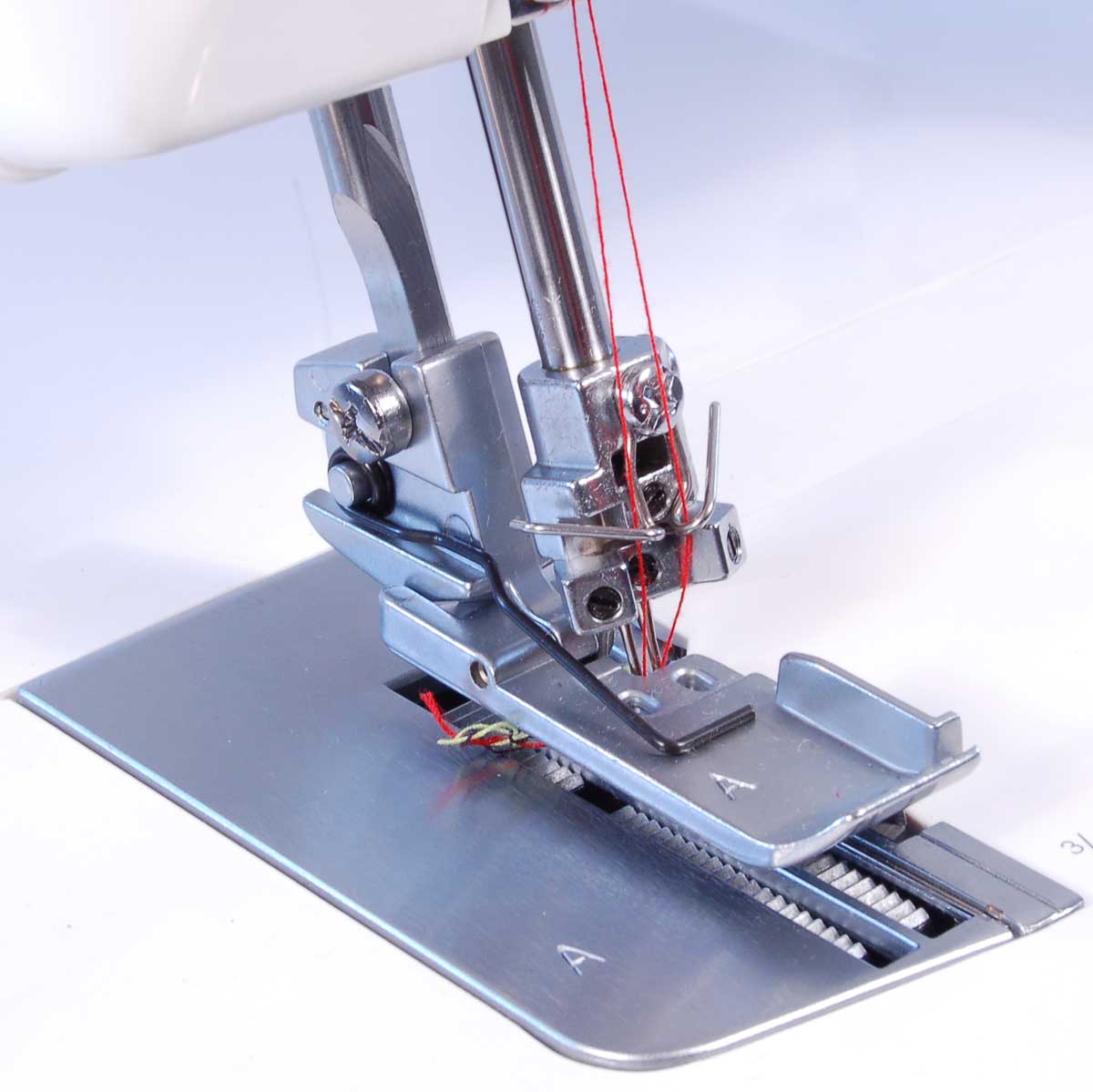 Janome Compulock 888 Five Thread Serger w/ 21 Stitches, Visual Touch ...