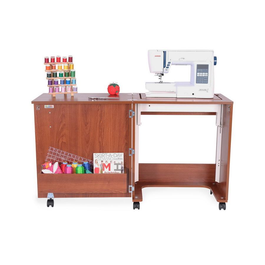 Arrow 101 Sewing Table with Storage | Adjustable Height Craft Table