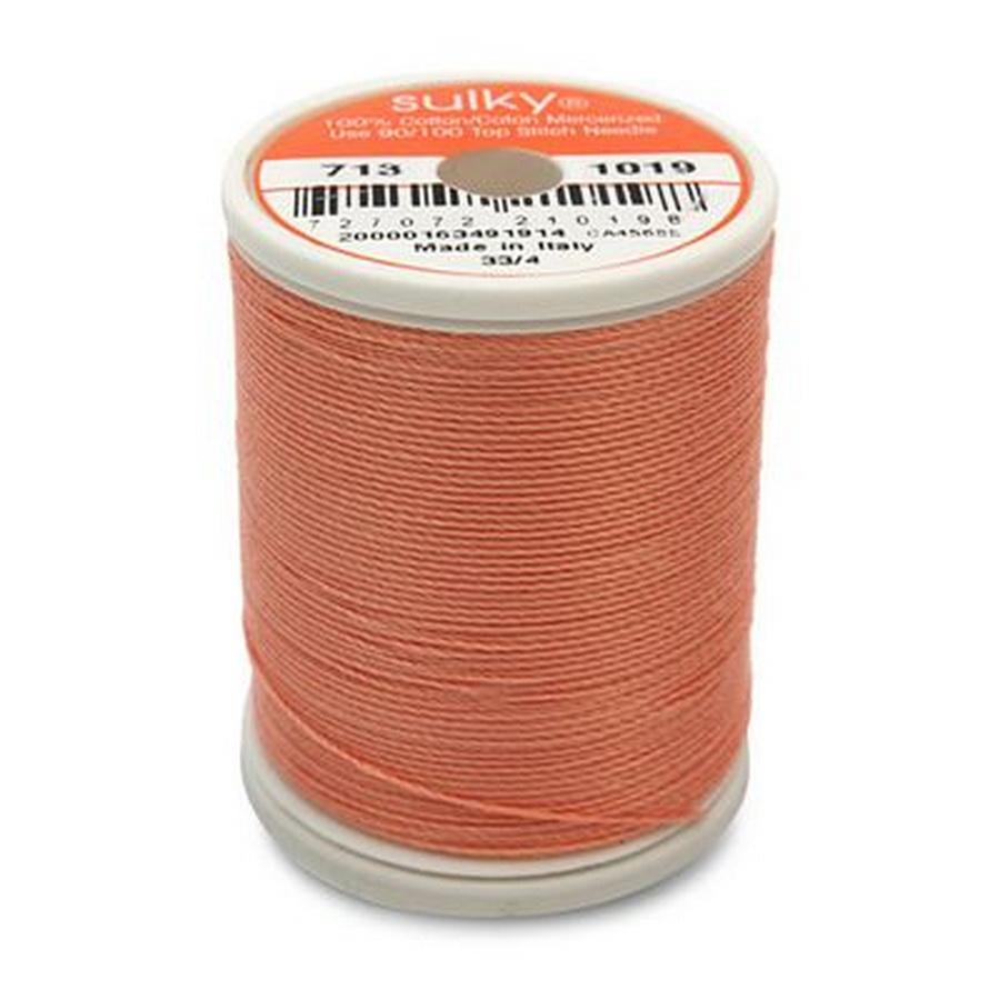 Cotton Thread 12wt 330yd 3ct PEACH