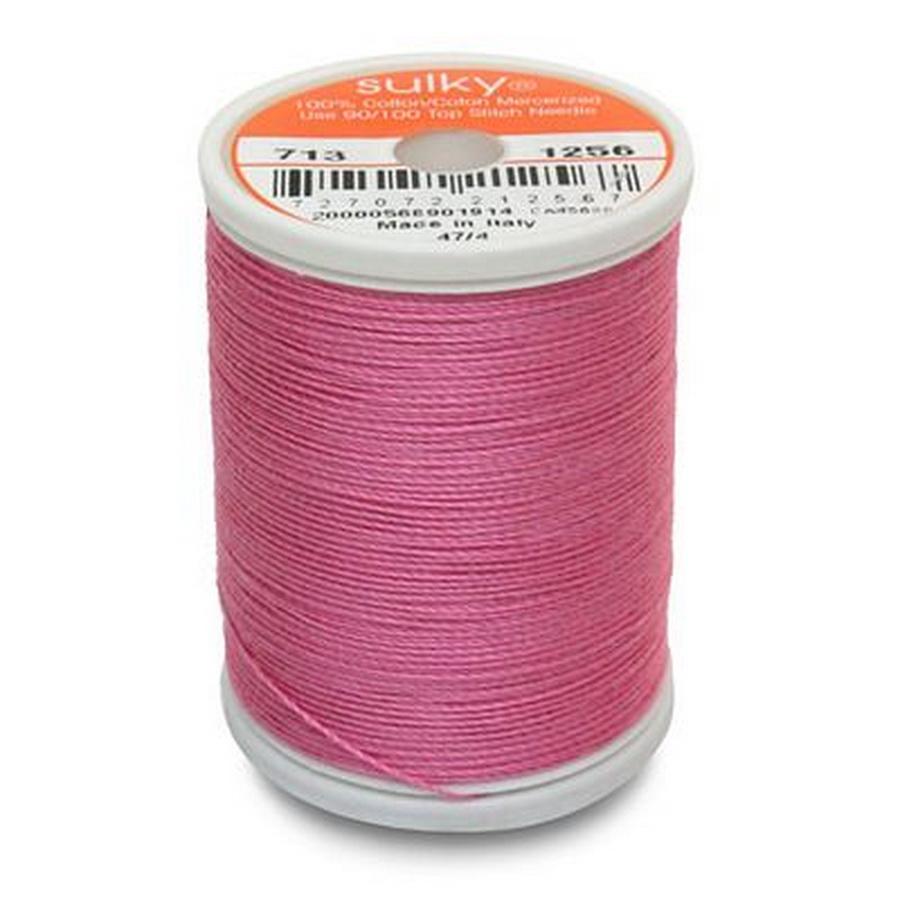 Cotton Thread 12wt 330yd 3ct SWEET PINK