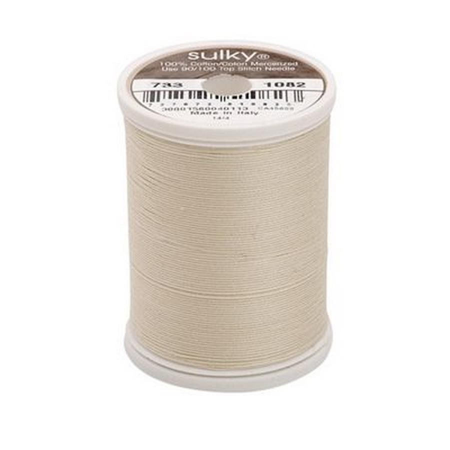 Cotton Thread 30wt 500yd 3ct ECRU