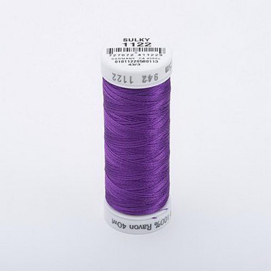 Rayon Thread 40wt 250yd 3ct PURPLE