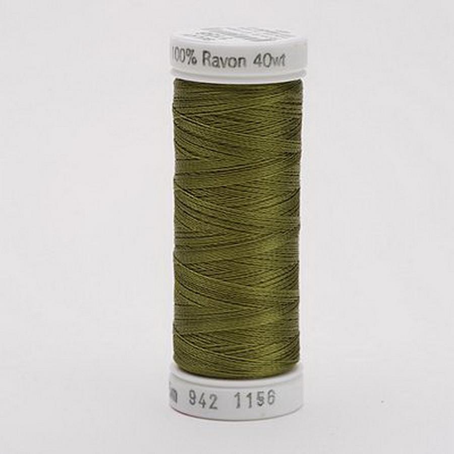 Rayon Thread 40wt 250yd 3ct LIGHT ARMY GREEN
