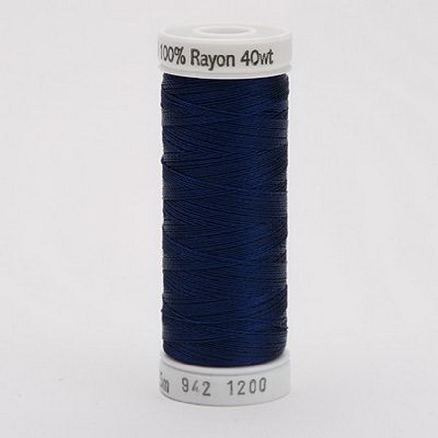 Rayon Thread 40wt 250yd 3ct MEDIUM DARK NAVY