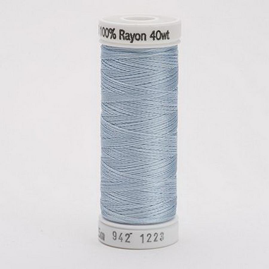 Rayon Thread 40wt 250yd 3ct BABY BLUE TINT