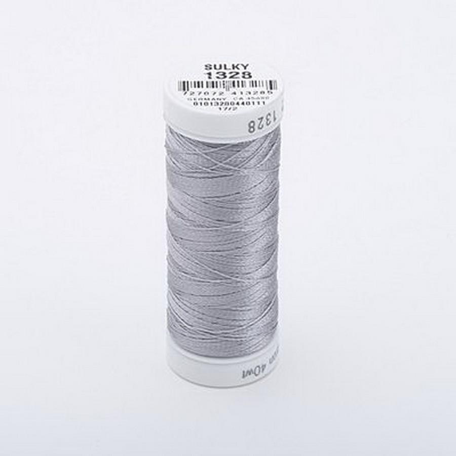 Rayon Thread 40wt 250yd 3ct NICKEL GRAY