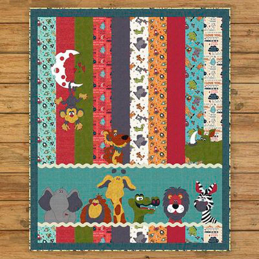 Moon and Back Critter Quilt