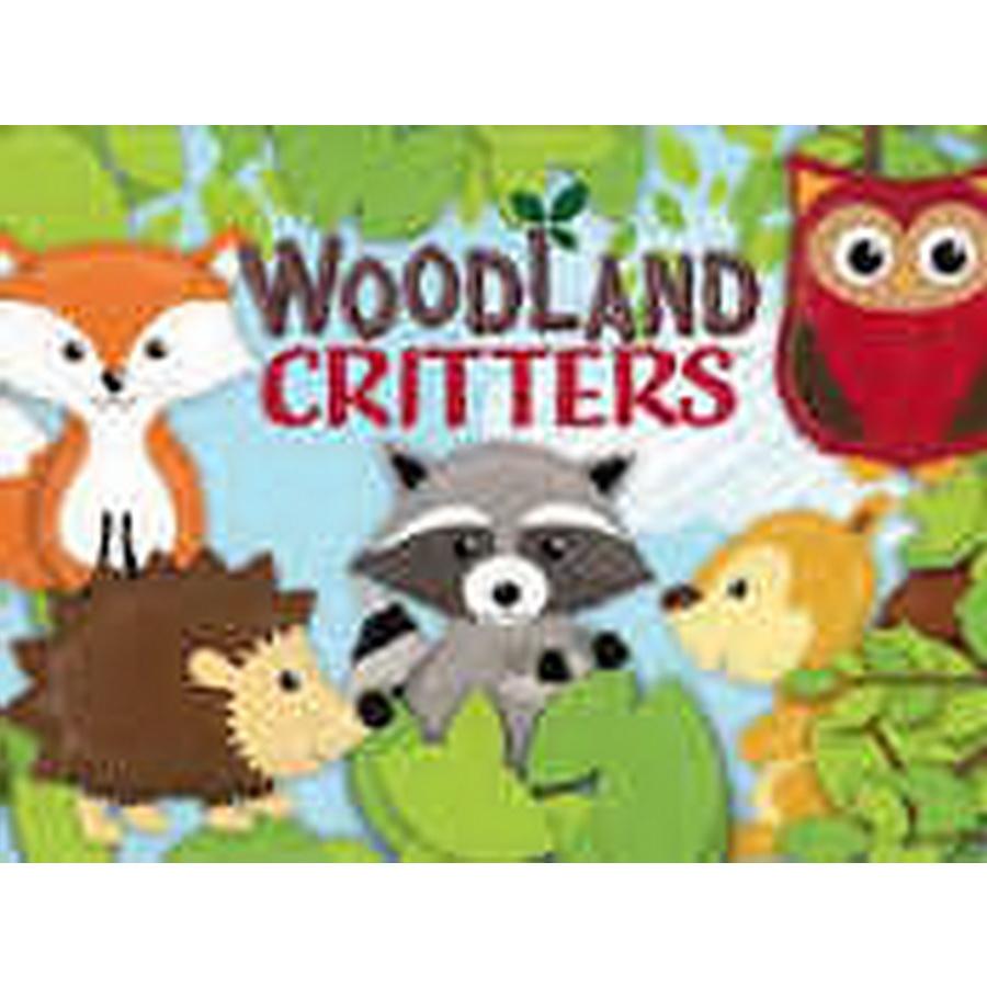 Woodland Critters Panel