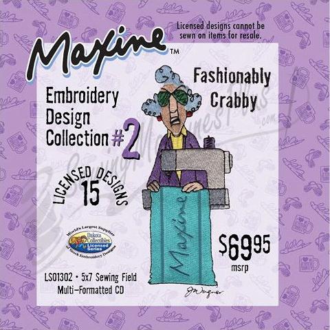 Dakota Collectibles Maxine Embroidery Design Collection #2 LS01302
