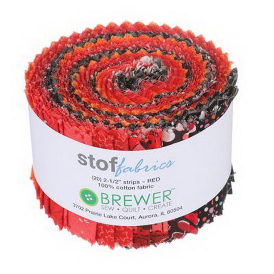 Stof Red Fabric Roll 20pc