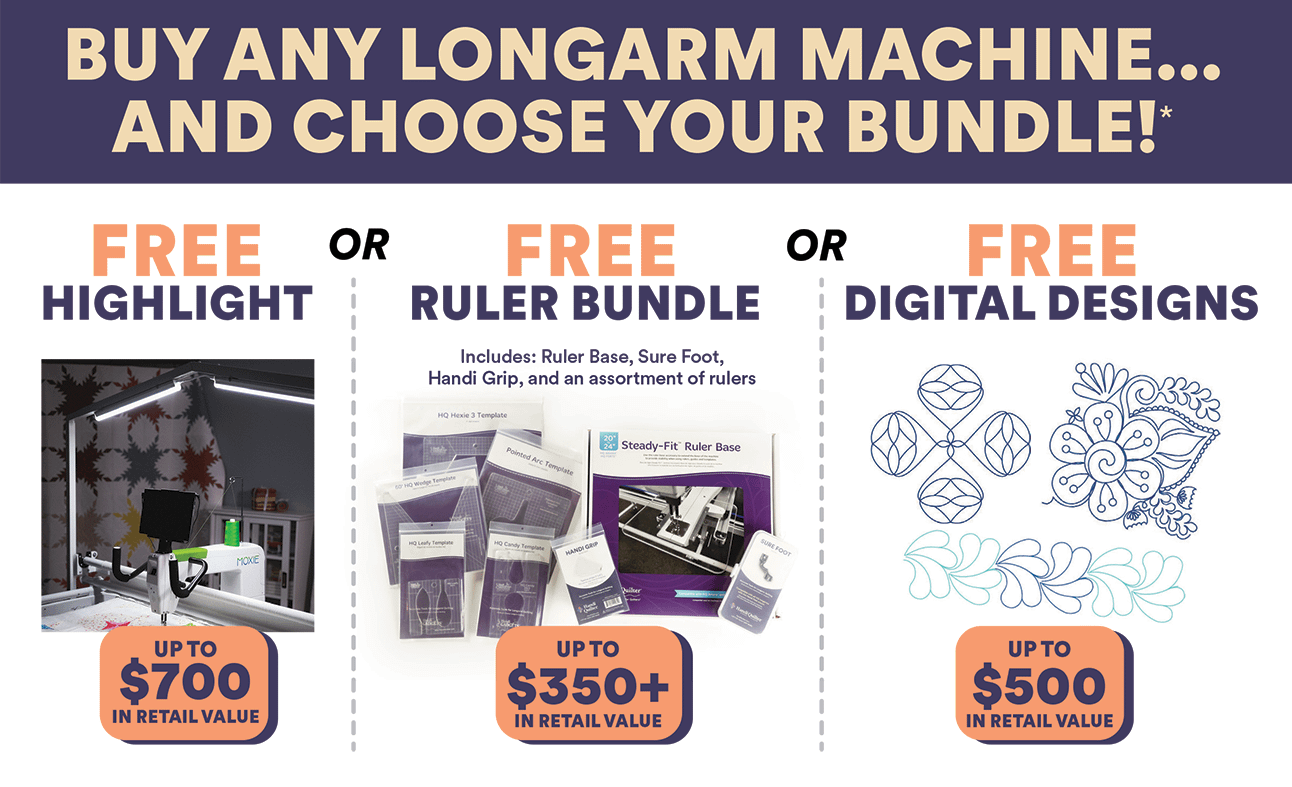 Handi Quilter Amara | HQ Long Arm Quilting Machine