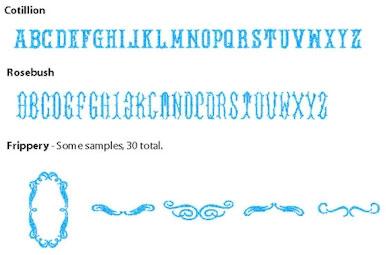 Alpha Pak 17 for Monogram Wizard and Monogram Wizard Plus