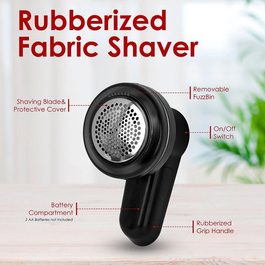 Smartek Lint and Fuzz Remover Fabric Shaver with Rubberized Handle