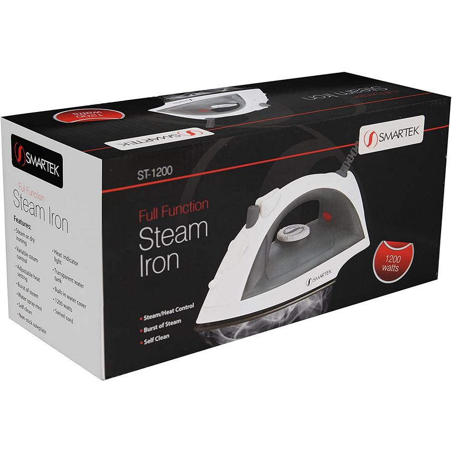 Smartek ST-1200 Full Function Steam Iron Gray